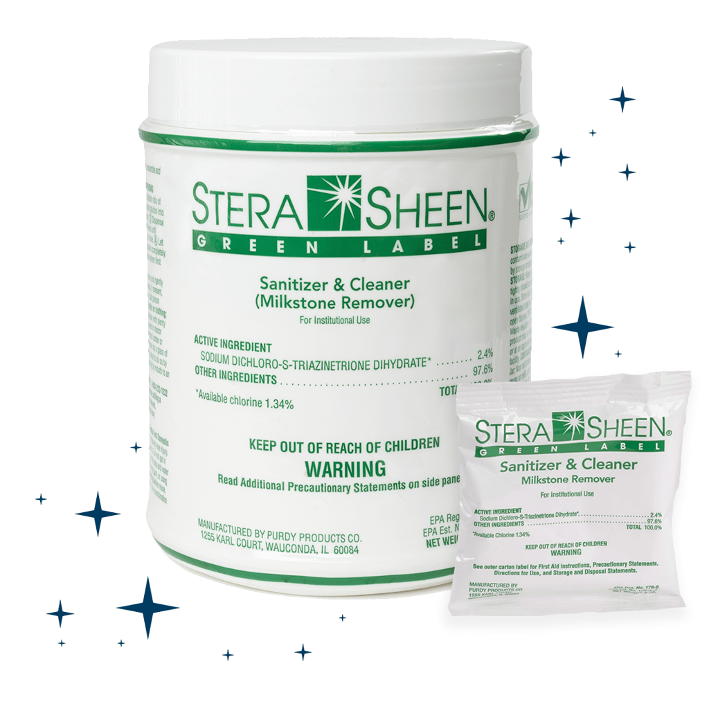 Stera-Sheen Green Label | Cleaner, Sanitizer & Milkstone Remover ...